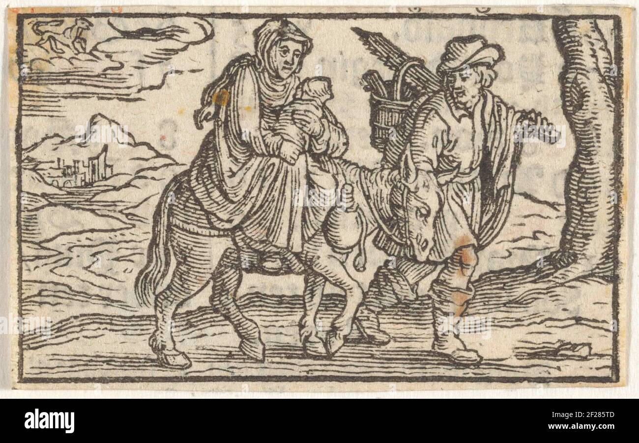 July; Flight to Egypt; Months of the year Stock Photo - Alamy