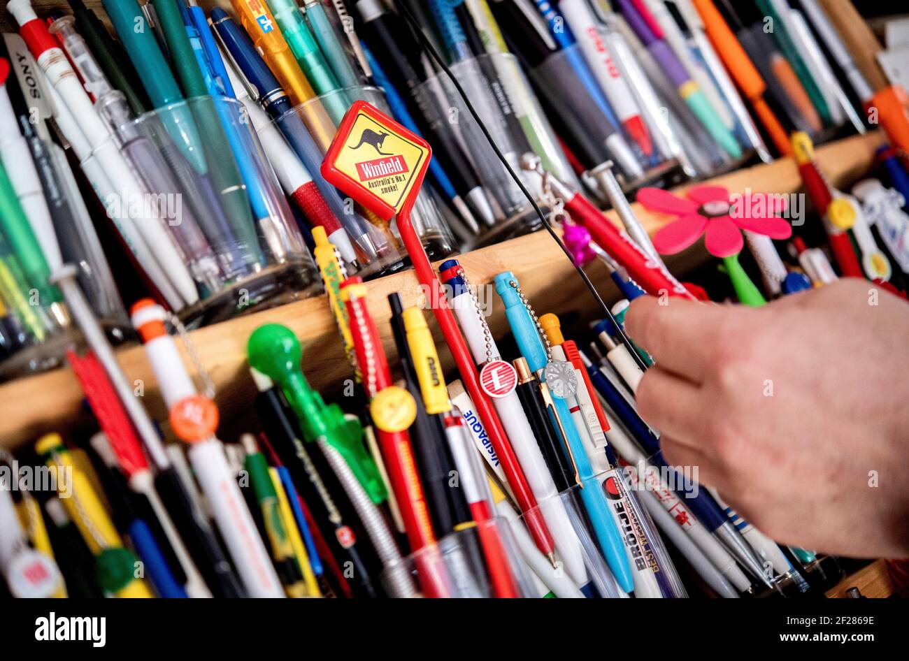 Ballpoint pen collector hi-res stock photography and images - Alamy