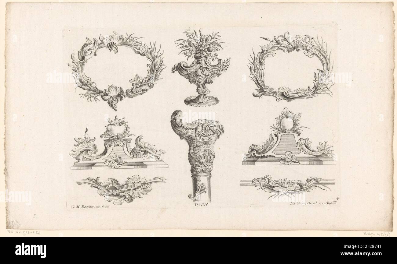 Rocaille vase hi-res stock photography and images - Alamy