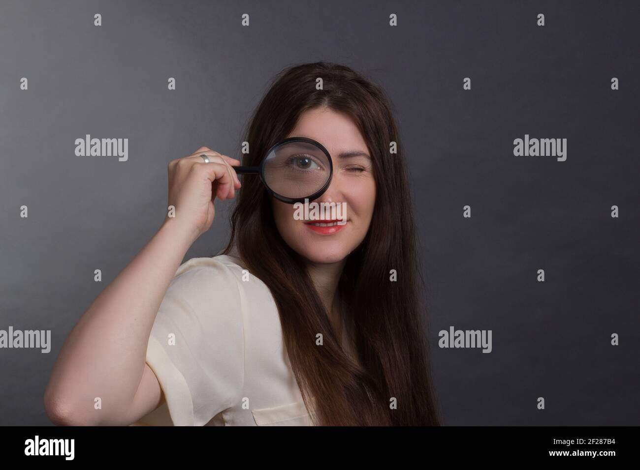 See through blouse hi-res stock photography and images - Alamy
