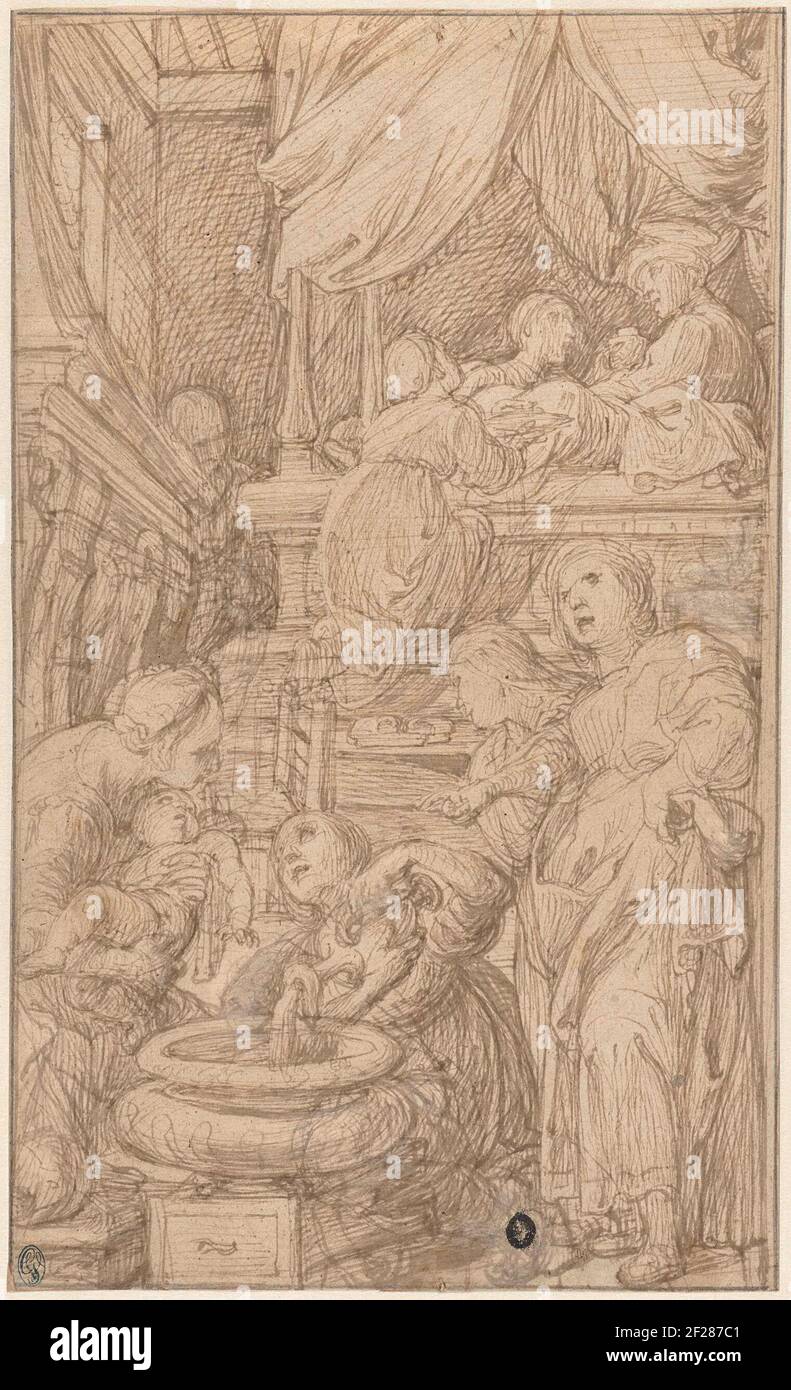 Birth of Maria Stock Photo - Alamy