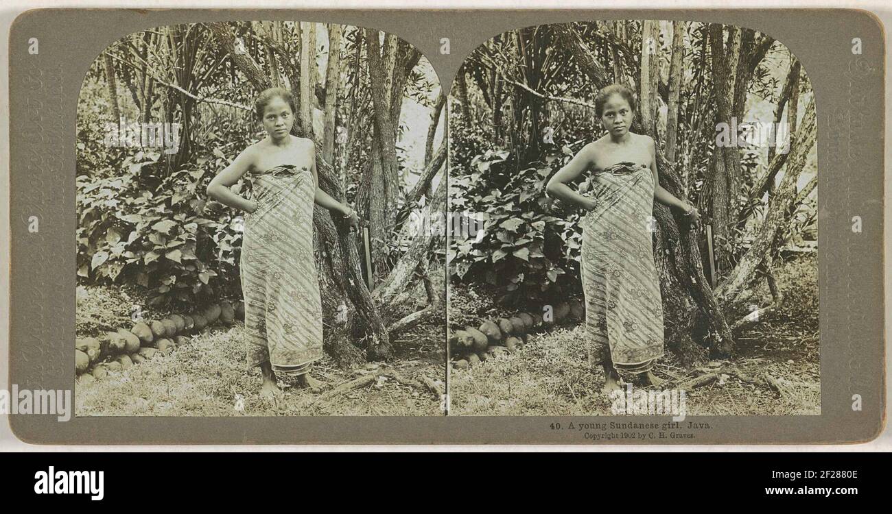 A young Sundanese girl. Java Stock Photo - Alamy