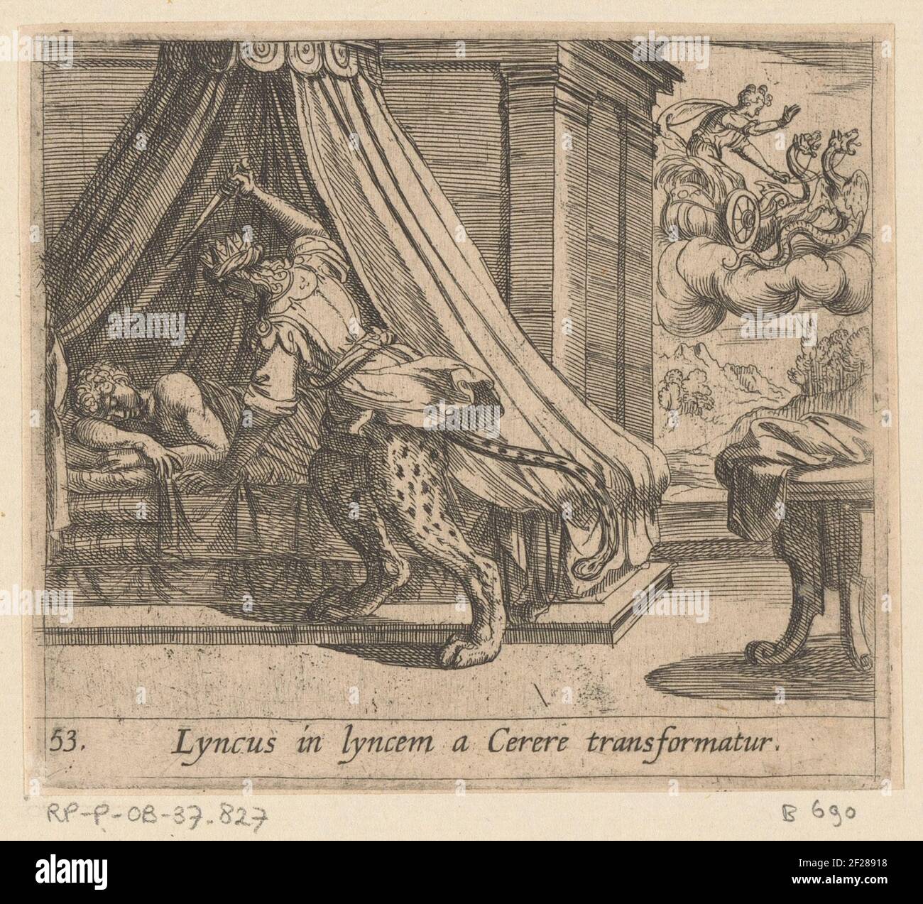 Lyncus changes in a Lynx while attacking triplets; Lyncus in Lyncem a ...