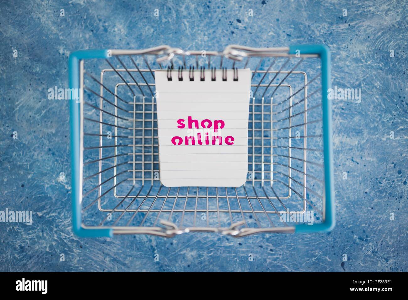 competition and retail industry conceptual image, shop online text on ...