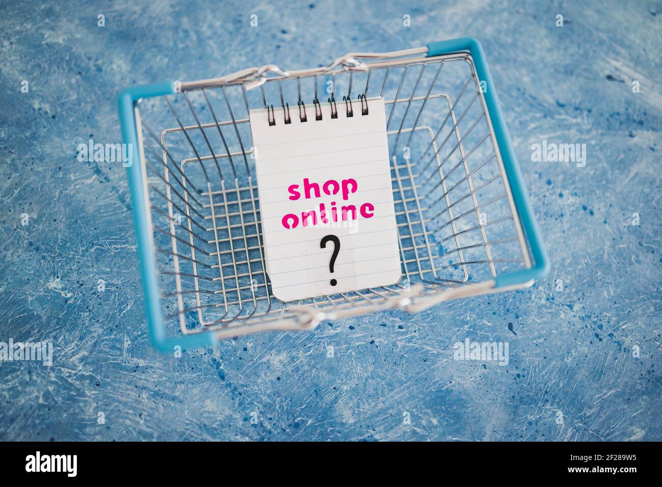 competition and retail industry conceptual image, shop online text on ...