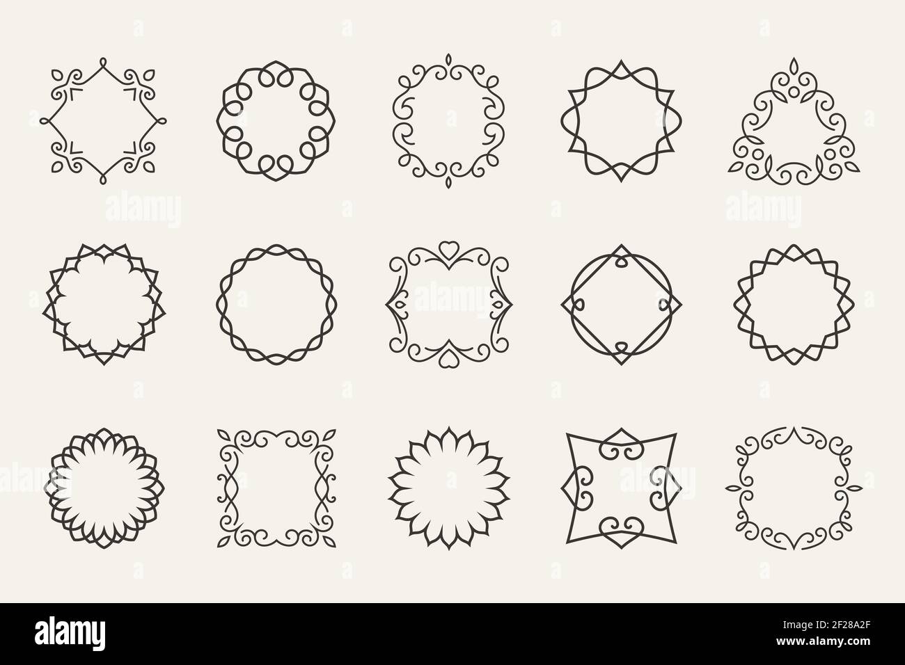 Decorative Shape Outline