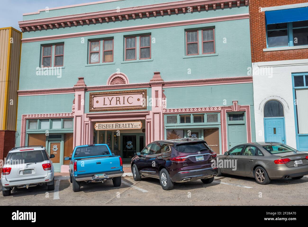 Bisbee, AZ, USA - November 17, 2019: A well known city for its ...