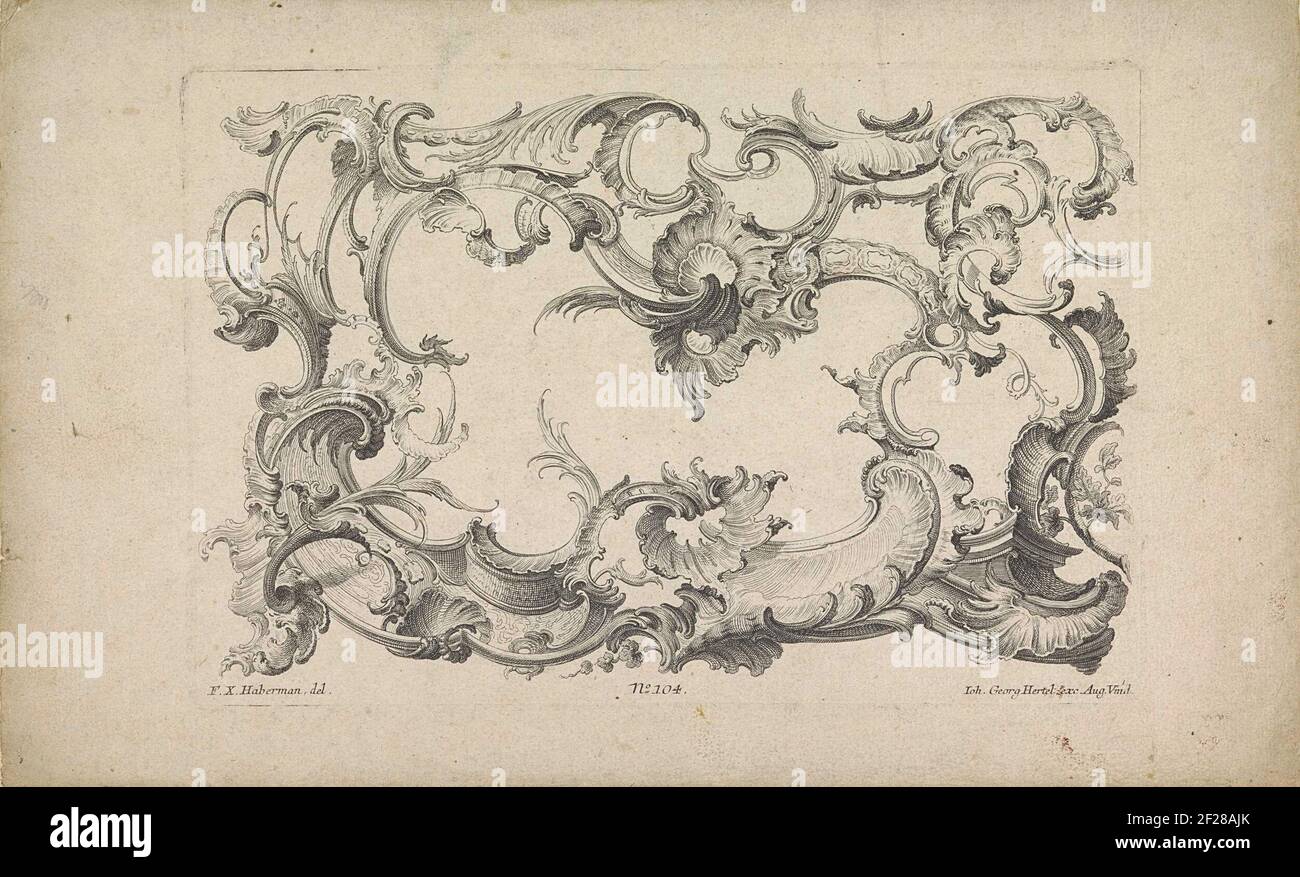 Rocaille scroll hi-res stock photography and images - Alamy