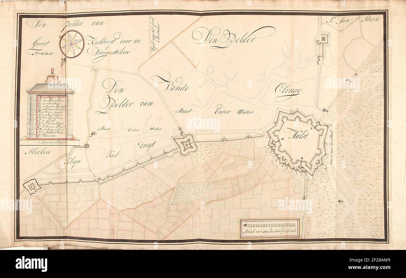 Waasland map hi-res stock photography and images - Alamy