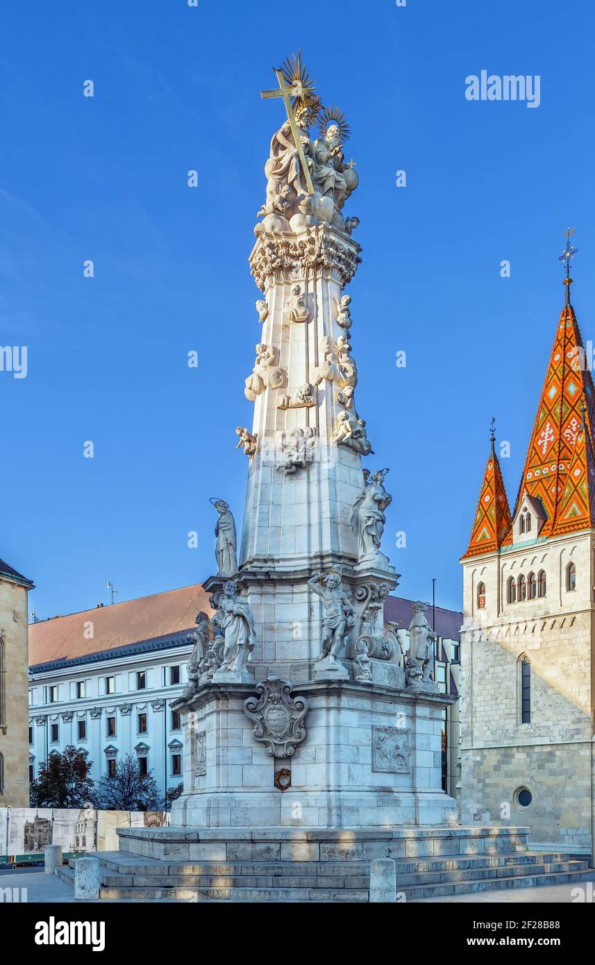 Column of the holy trinity hi-res stock photography and images - Alamy