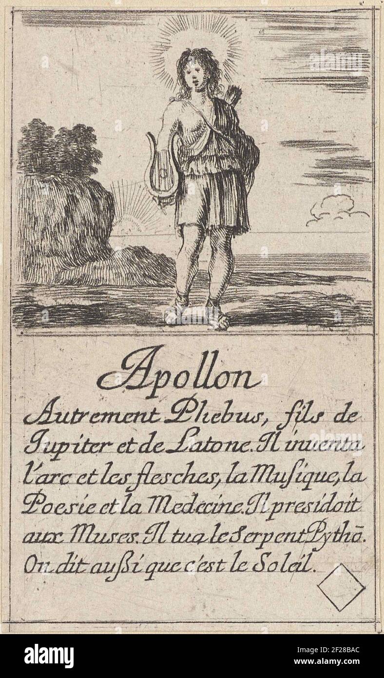 Apollo; Ruitenboer; Apollon; Card game with mythological performances ...