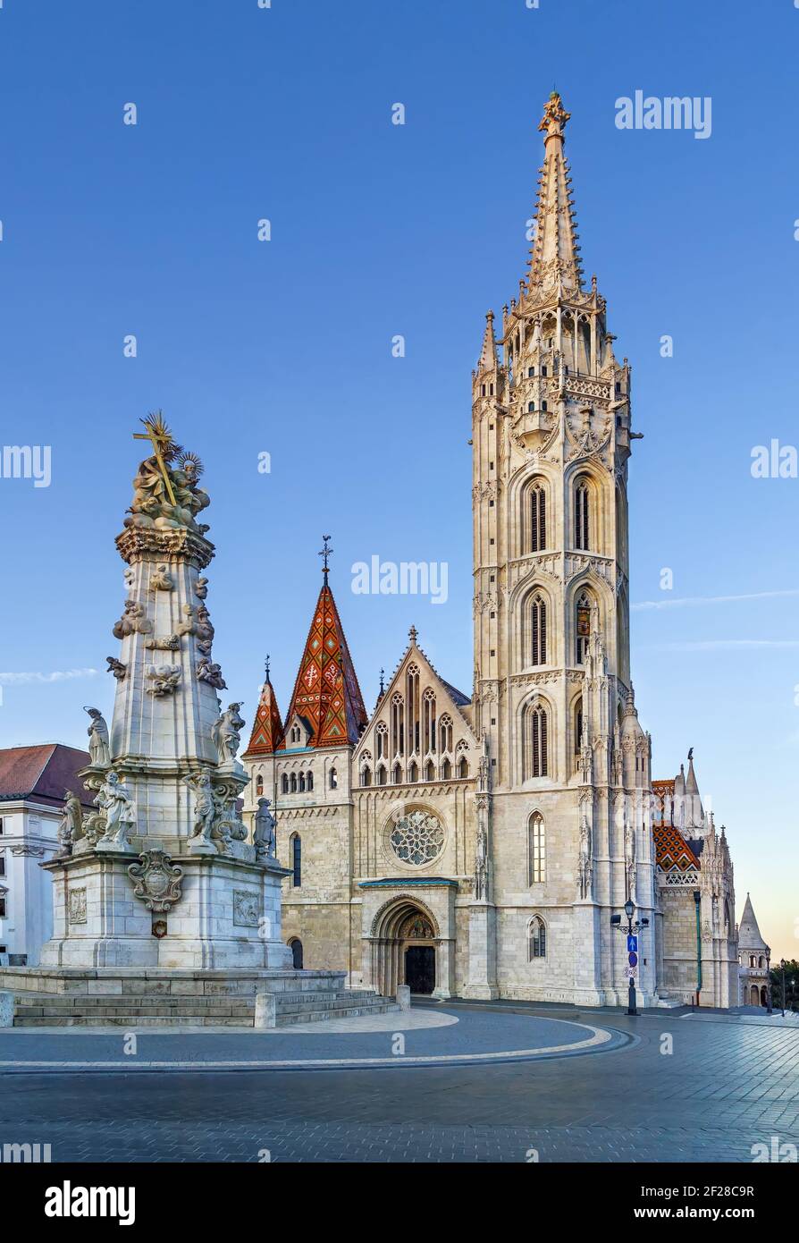 Matthias church hungarian matyas hi-res stock photography and images ...