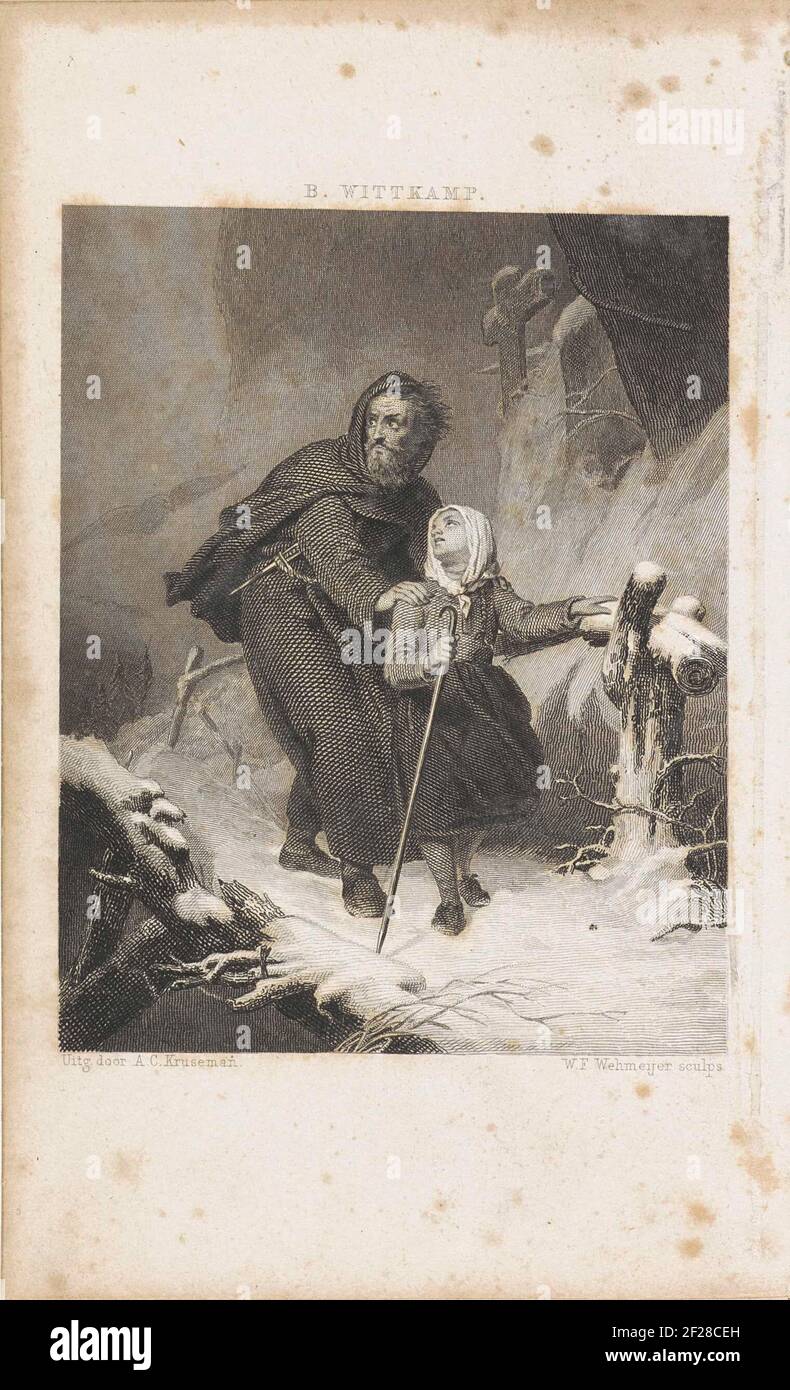 Johann Parricida op de vlucht.Johann Parricida is accompanied by a ...