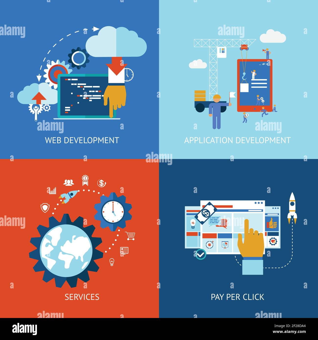Evolution of concepts Stock Vector Images - Alamy