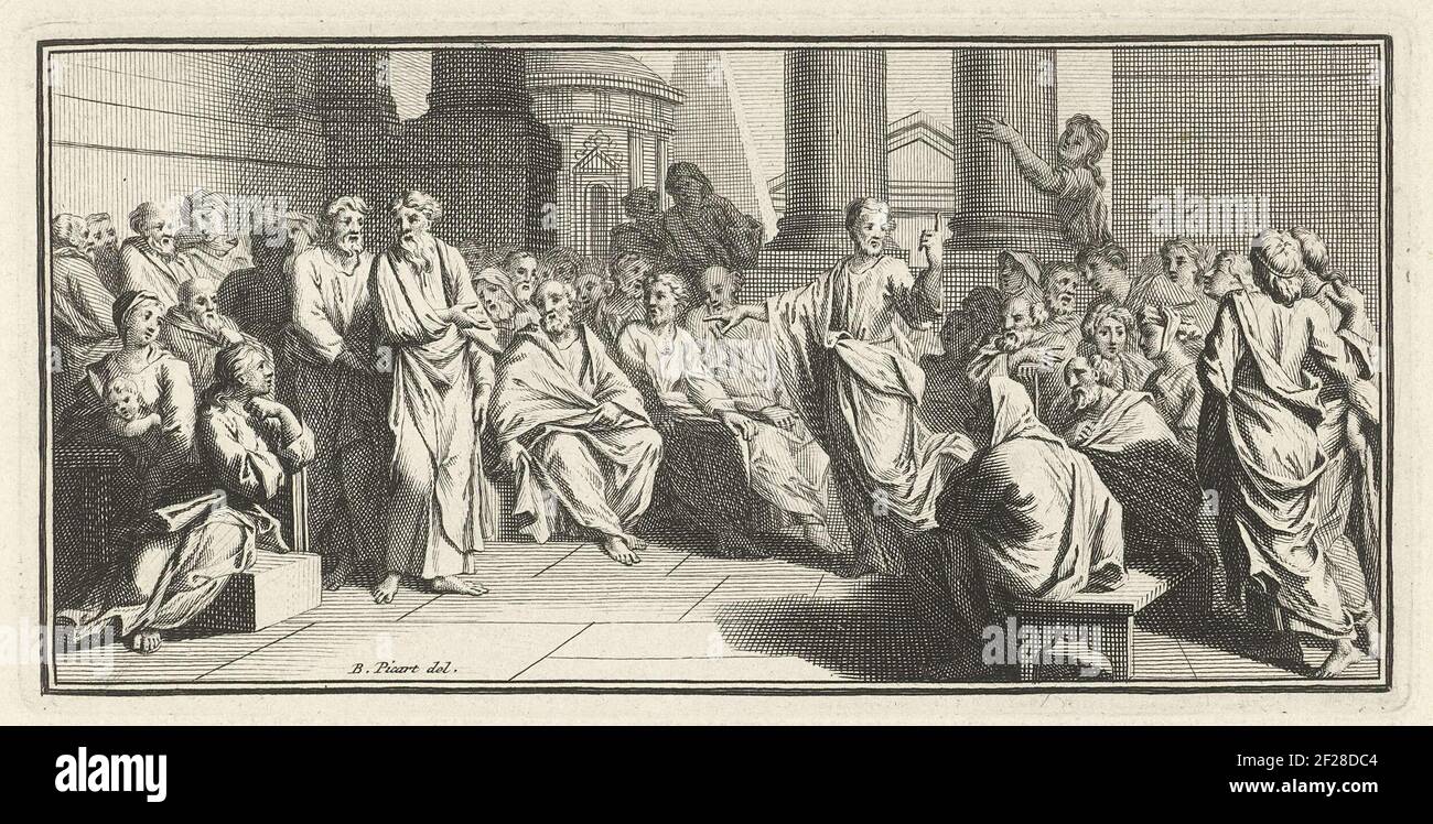 Paul preaches in Athens for the Areopagus, the highest Athenian courts ...