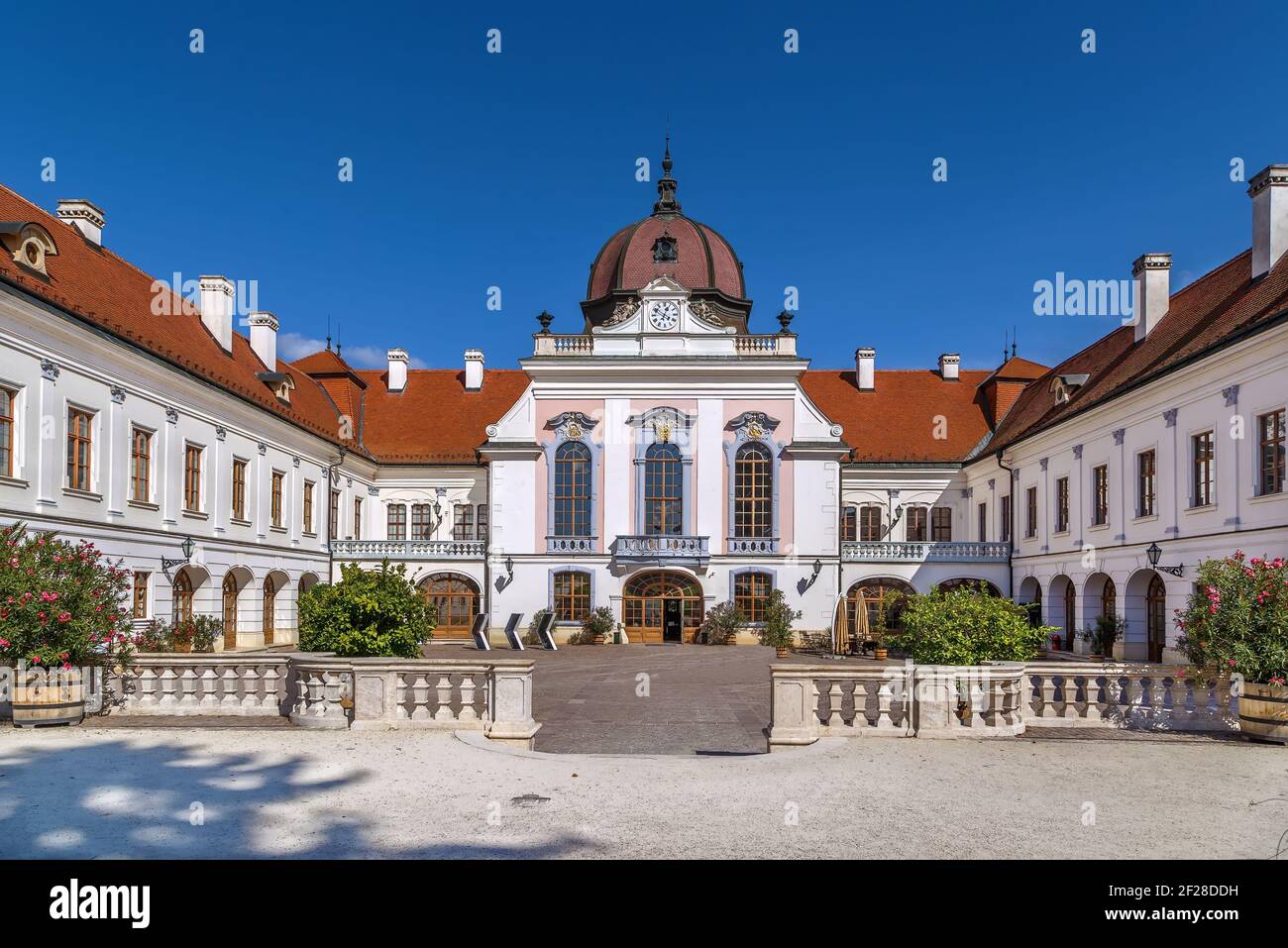 Royal Palace of Godollo, Hungary Stock Photo - Alamy