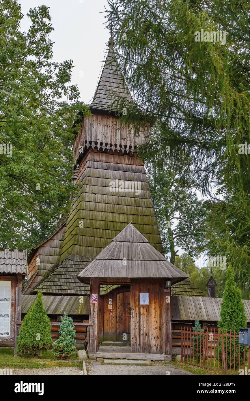 St. Michael Archangel's Church, Debno, Poland Stock Photo - Alamy