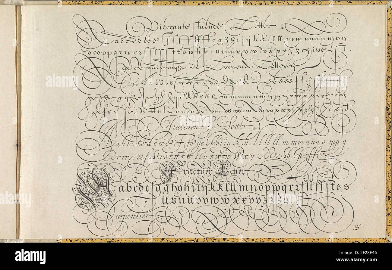 Different Fonts Of Writing