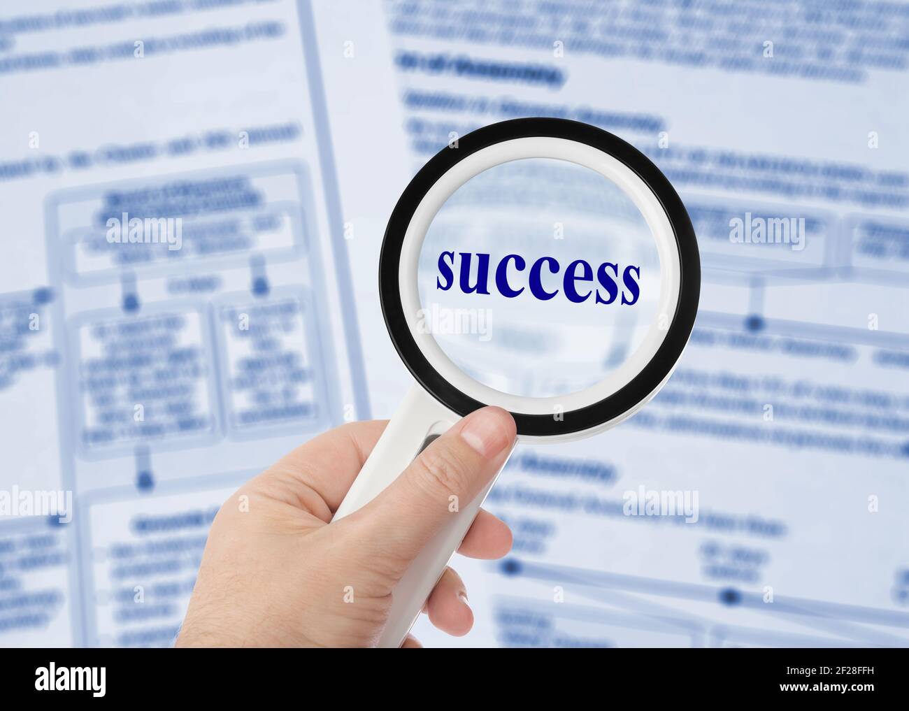 Word search with magnifying glass hi-res stock photography and images ...