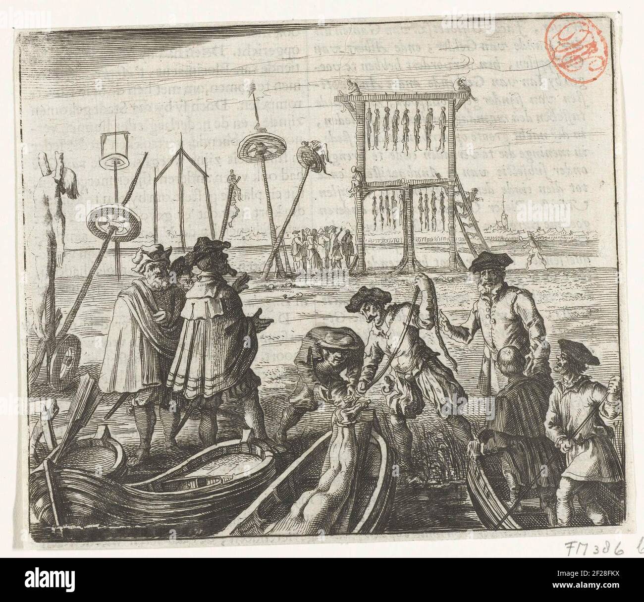 The resembles of the betters on the gallows field, 1535.The resemble of ...