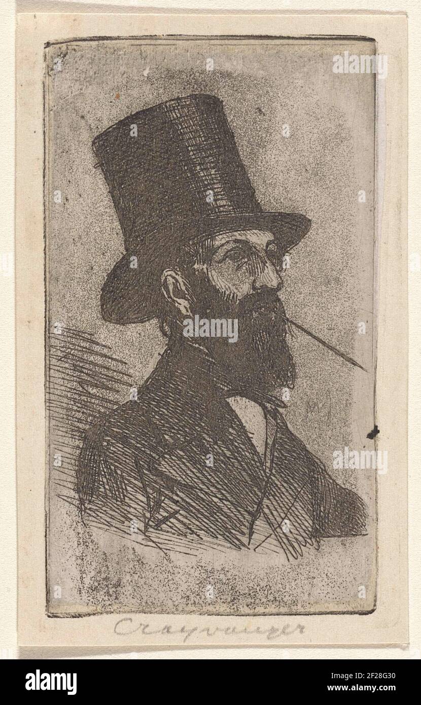 Portrait of Reinier Craeyvanger.Portrait or Reinier Craeyvanger, Artist ...