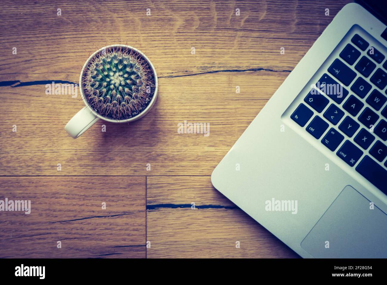 Computer on a desk cut out hi-res stock photography and images - Alamy