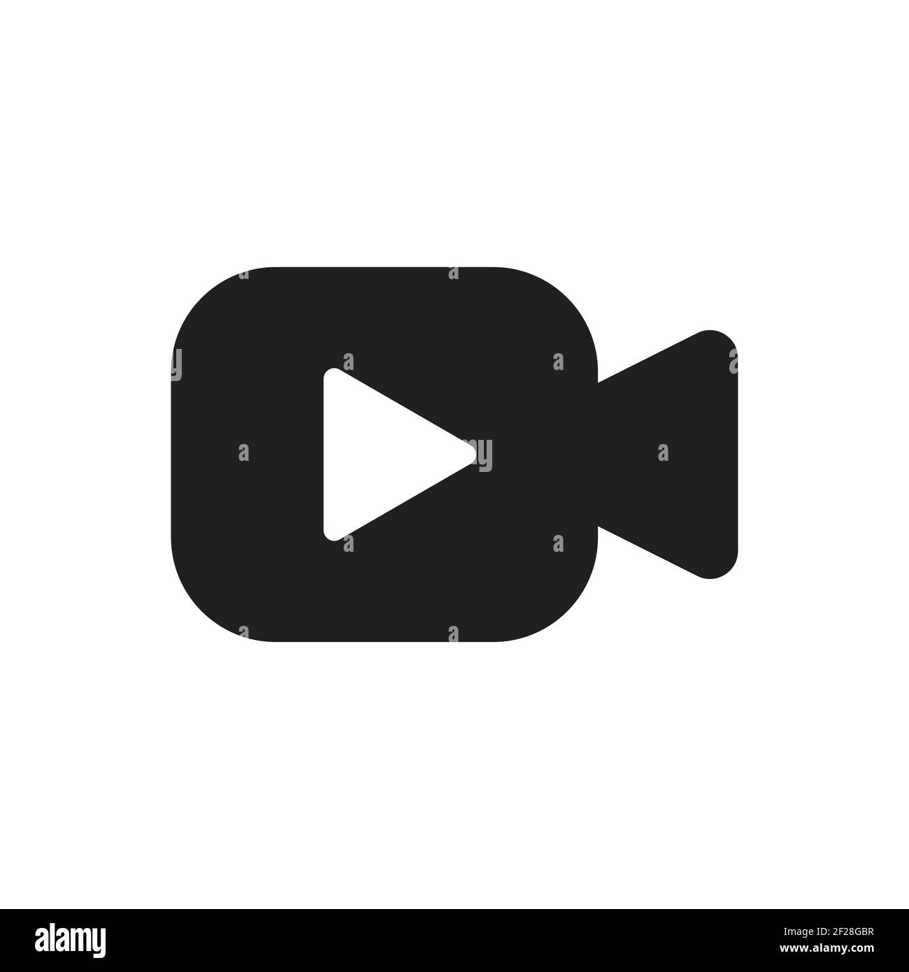 Movie vector icon video sign cinema symbol for your web site design ...