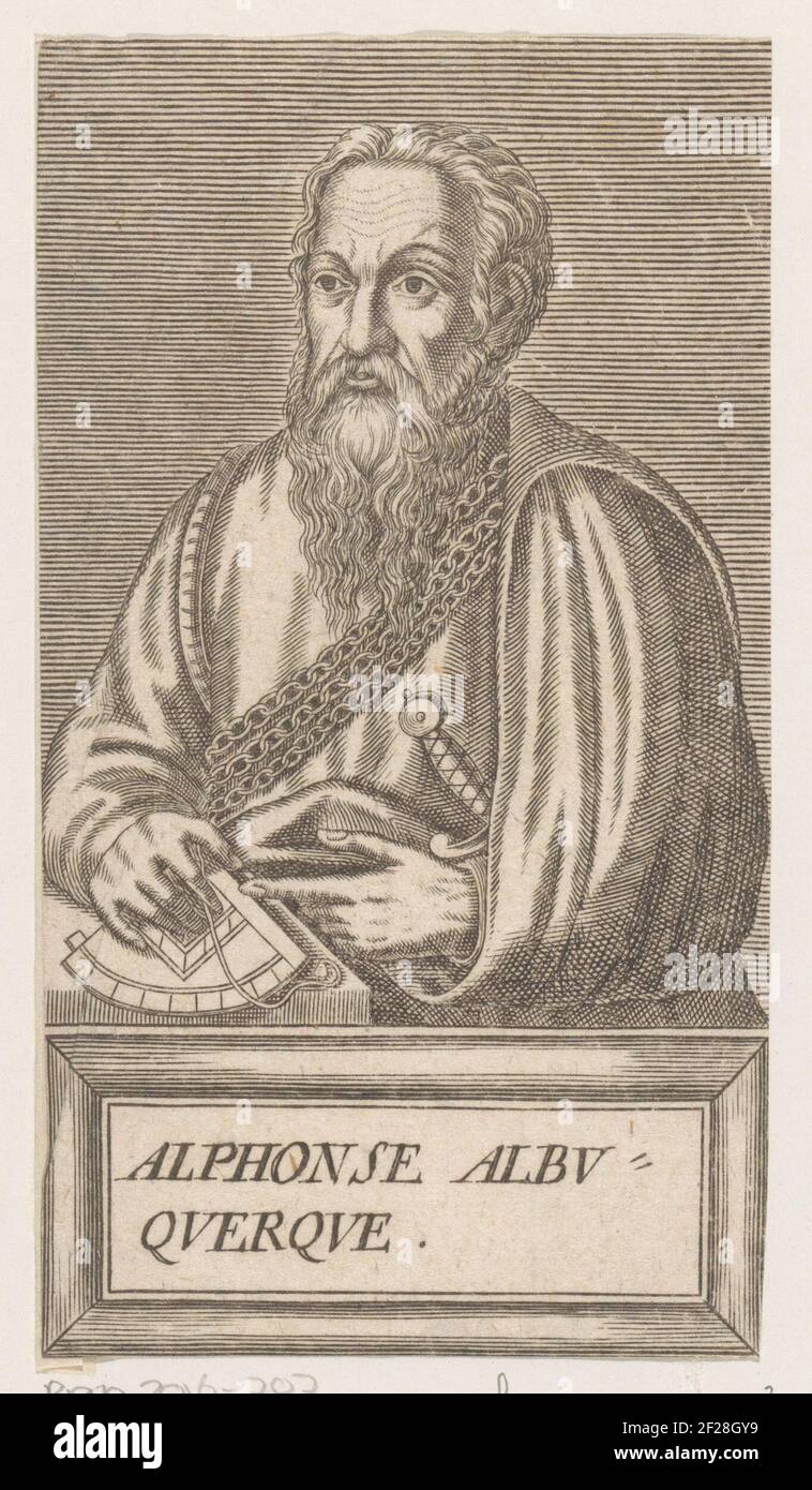 Afonso Albuquerque afono albuquerque portrait. His name in a frame ...