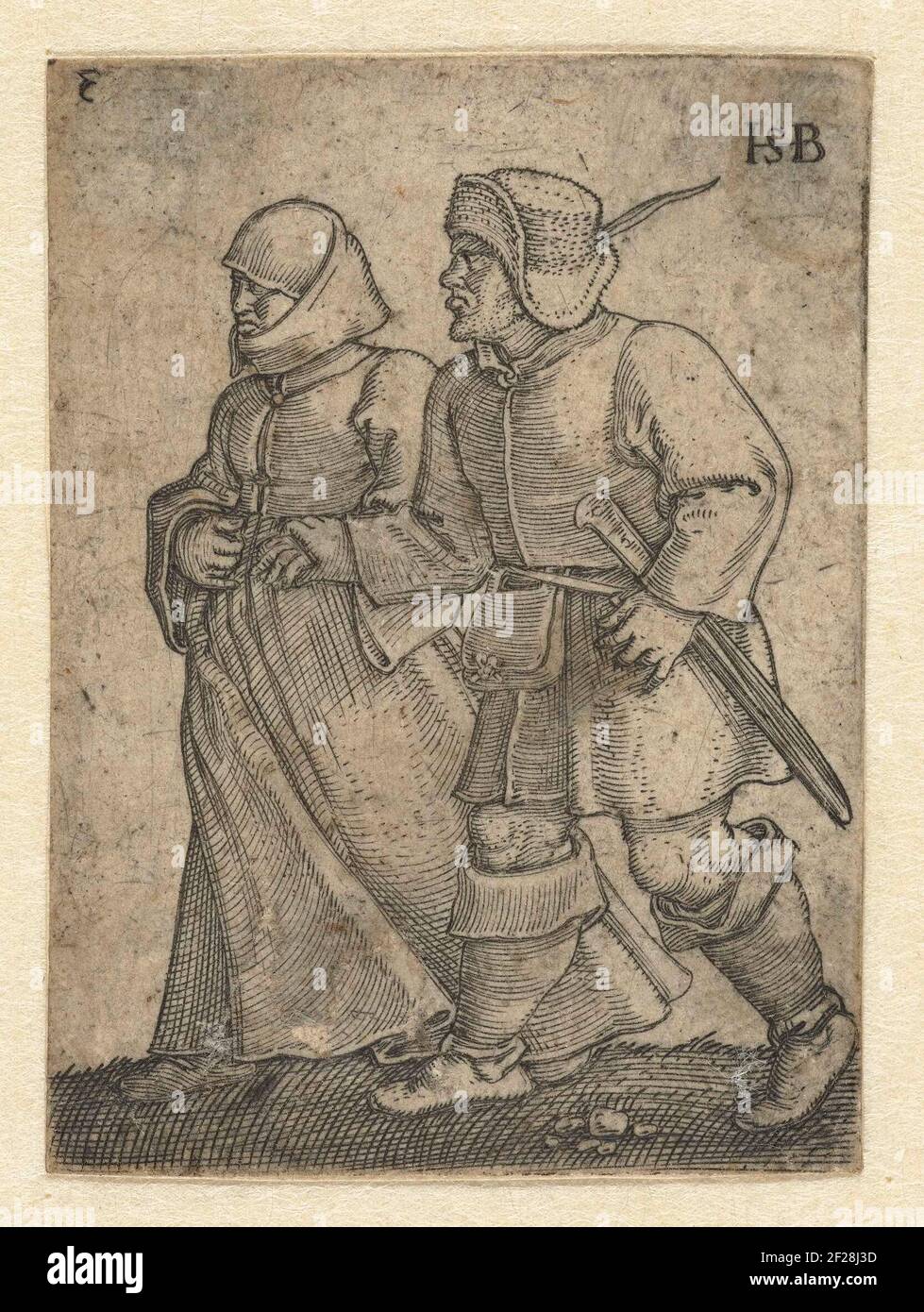 Dancing farm couple; Farm party Stock Photo - Alamy