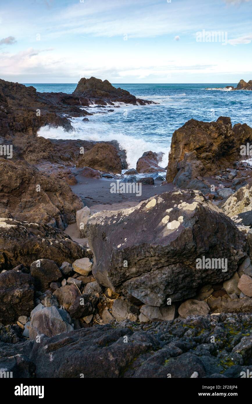 Seascape with waves hi-res stock photography and images - Alamy