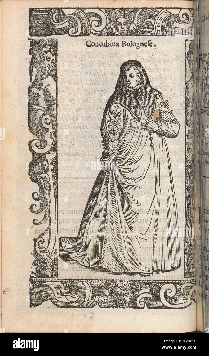 Bolognese concubine; Ancient habits, modern et worldwide .... mirror ...