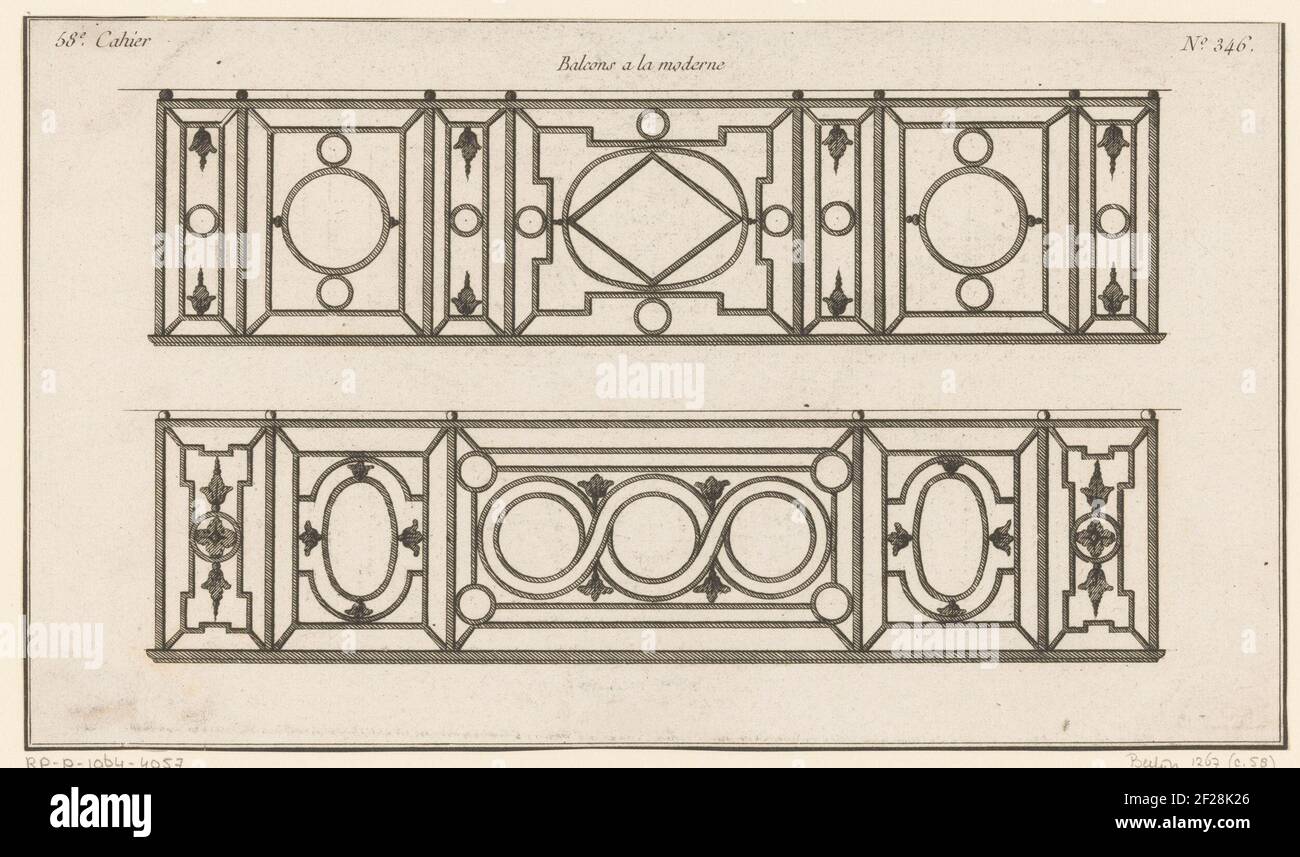 Fences with floral motifs; Balcons a la modern; Balcony gates; 58th ...