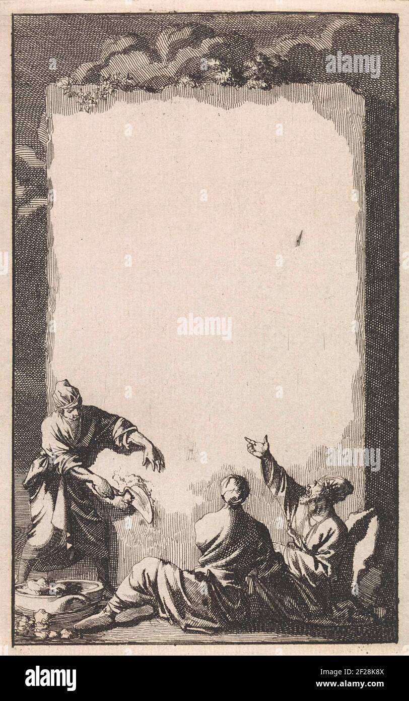 Stone tablet with the prescriptions of Moses Stock Photo - Alamy