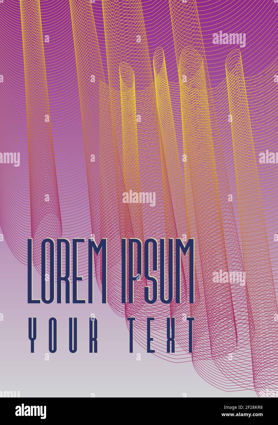 Abstract colored background with text Vector illustration for design ...