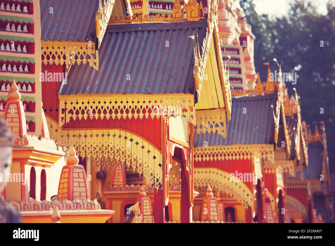 Architecture in Myanmar Stock Photo - Alamy
