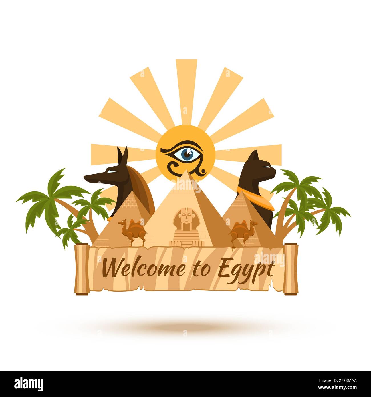 Egypt travel poster hi-res stock photography and images - Alamy