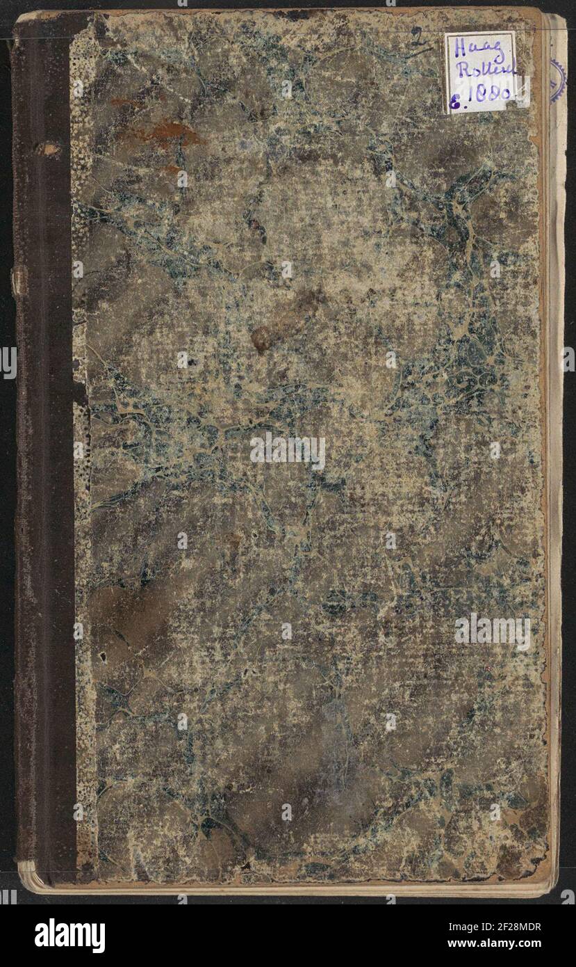 Schetsboek met 16 bladen.Sketchbook consisting of 16 sheets and two ...
