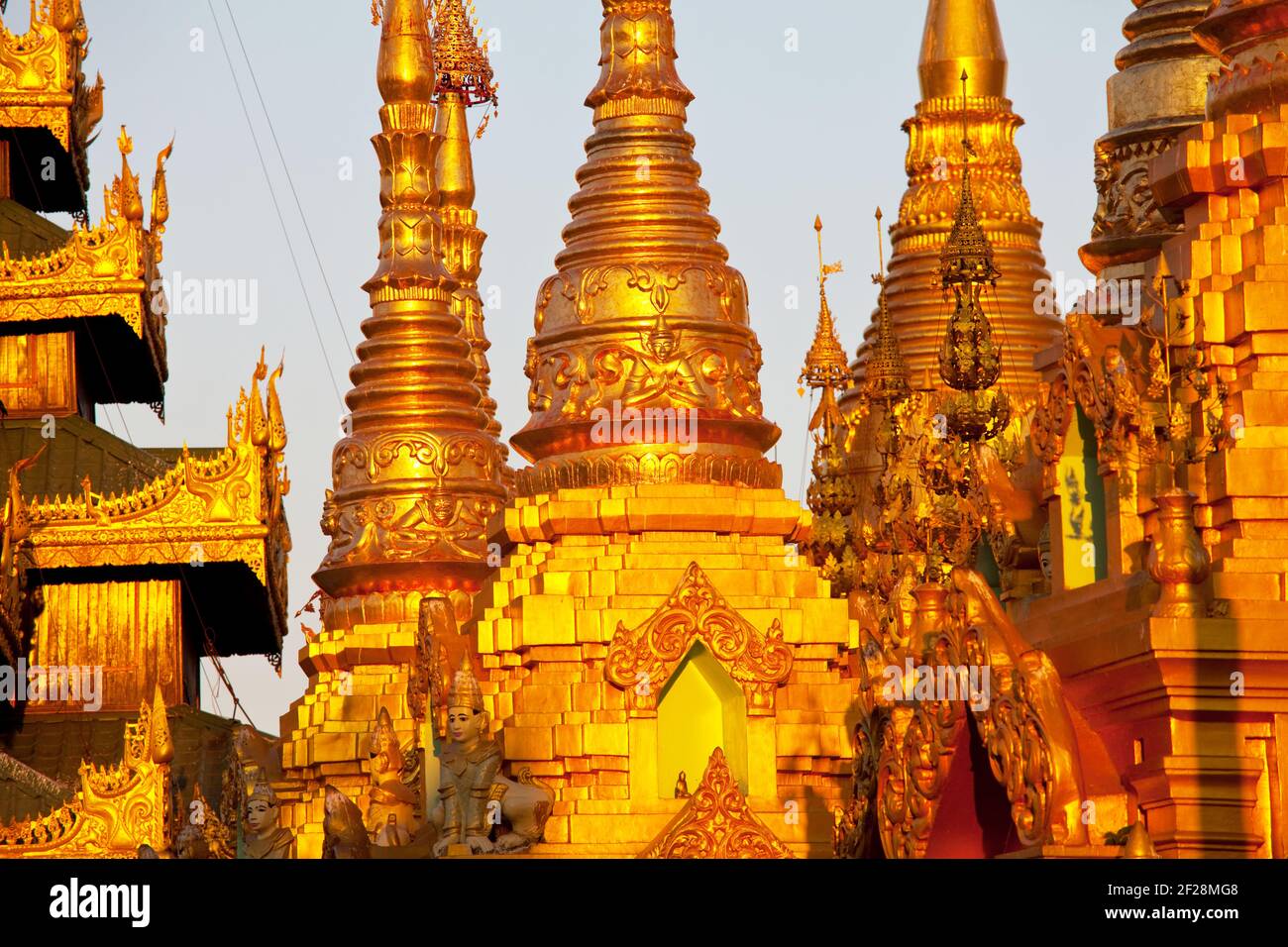 Temple in Myanmar Stock Photo - Alamy