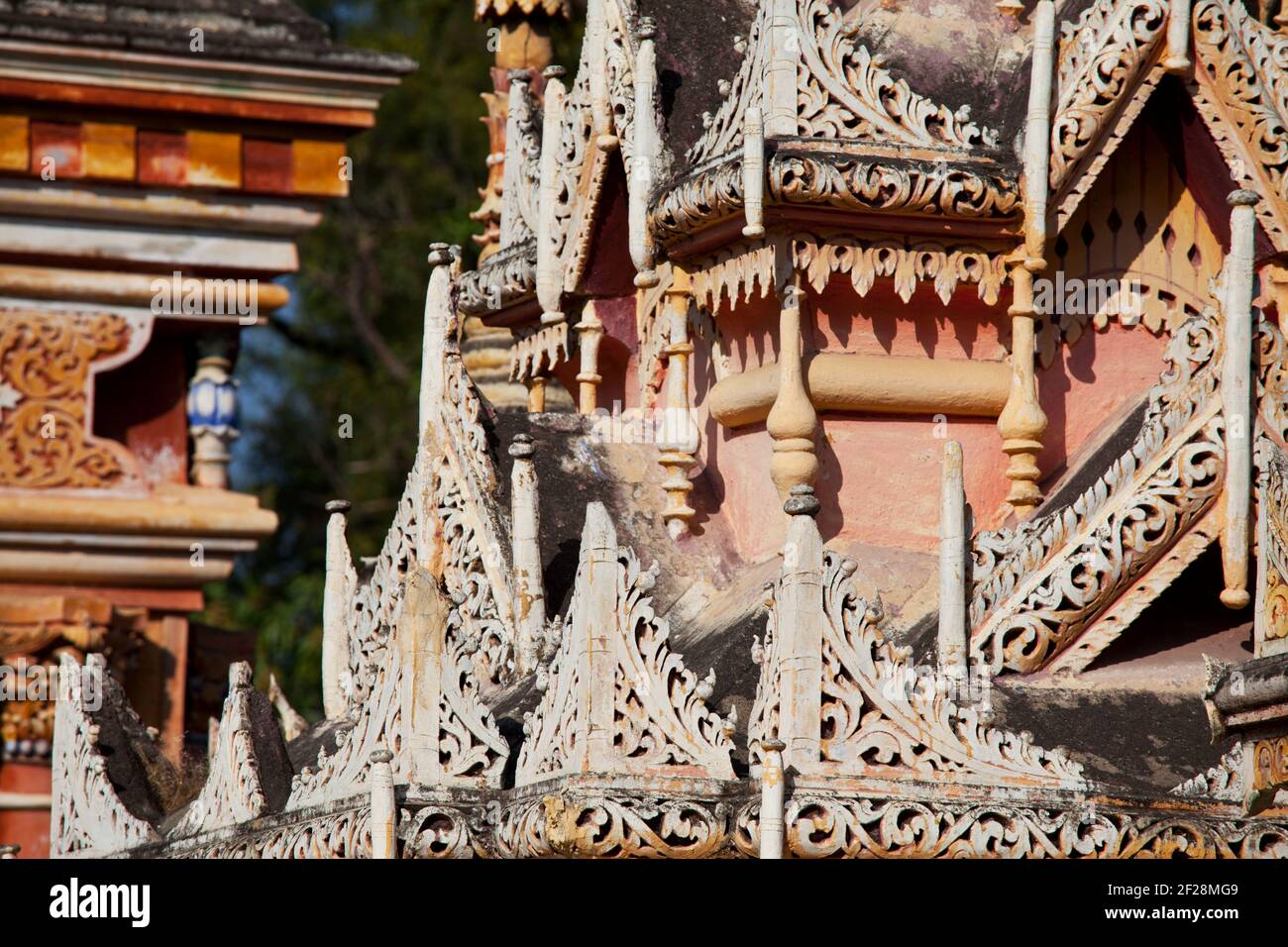 Architecture in Myanmar Stock Photo - Alamy