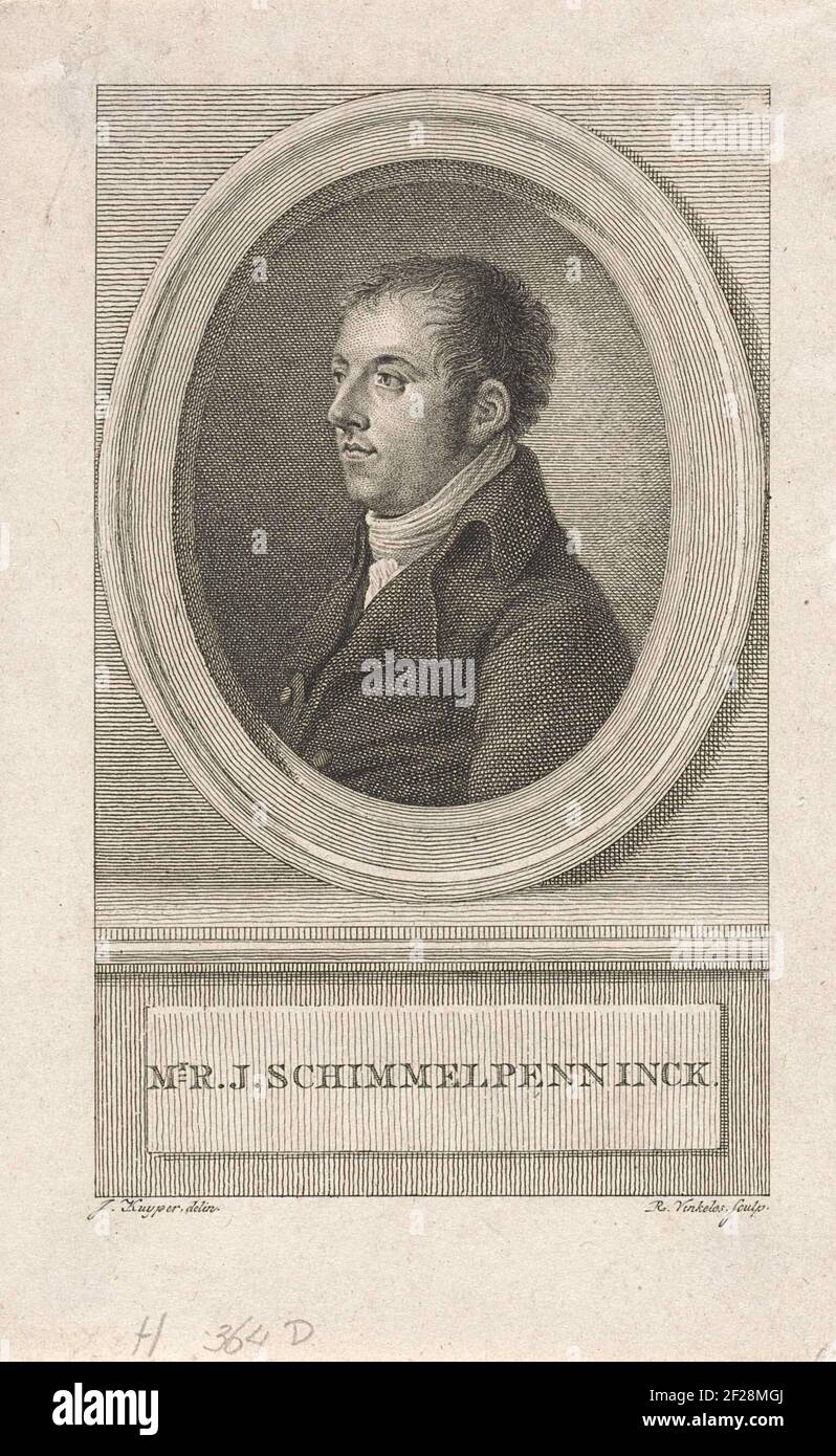 Portrait of Rutger Jan Schimmelpenninck.Portrait of Rutger Jan ...