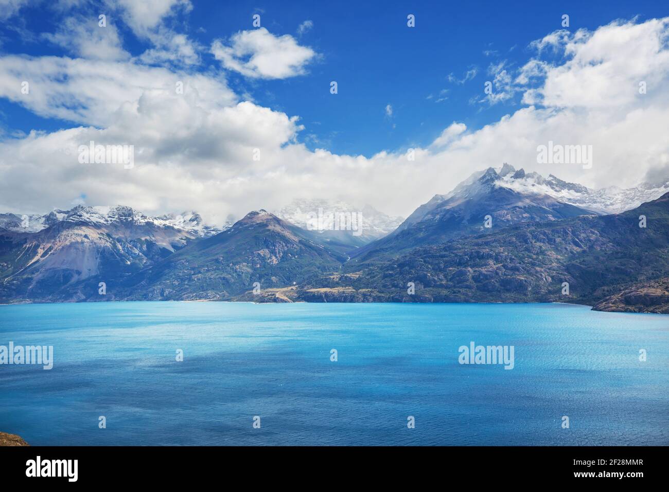 Lake in Patagonia Stock Photo - Alamy