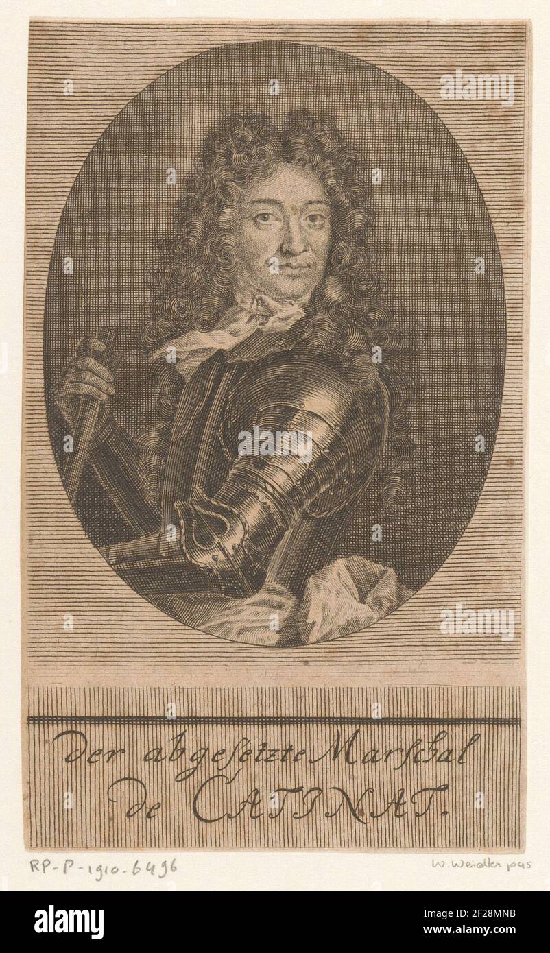 Portrait of Nicolas Catinat Stock Photo - Alamy