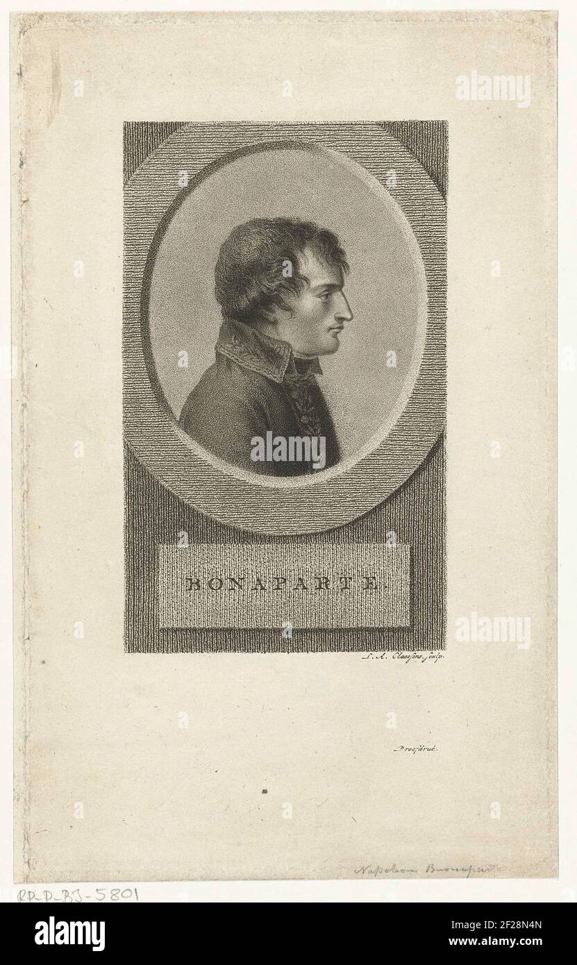 Portrait of Napoleon Bonaparte Stock Photo - Alamy