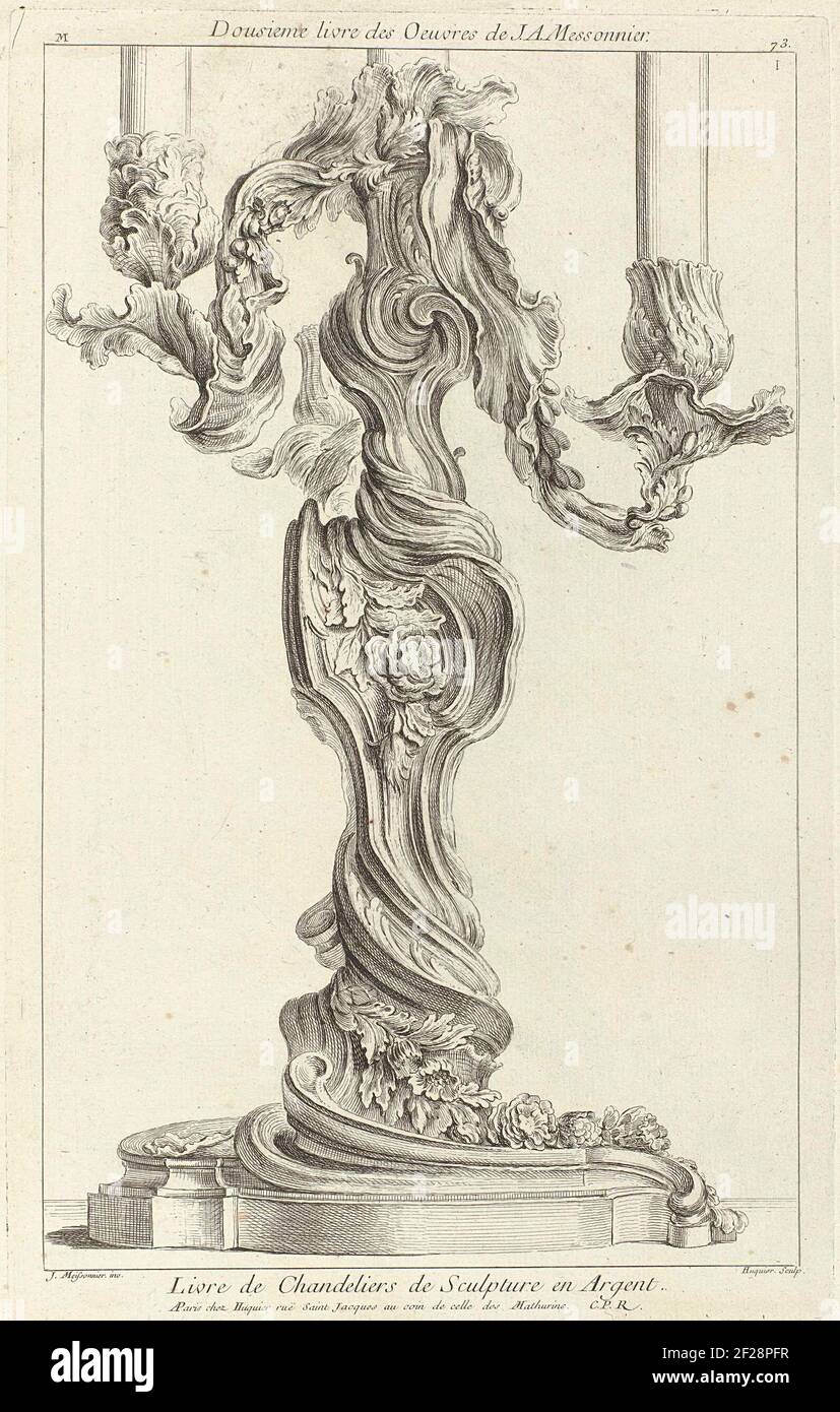 Twelfth book of the work of J.A. Meissonnier: Models d'Orfèvrere ...