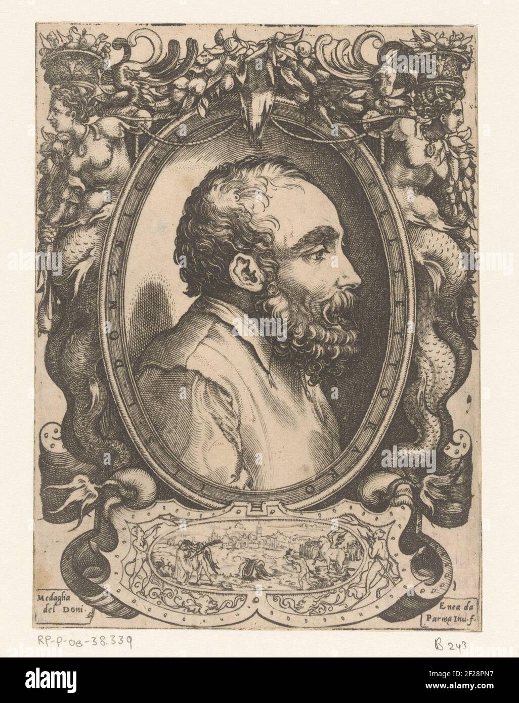 Portrait of lodovico domenichi translator; Apps of Anton Francesco Doni ...