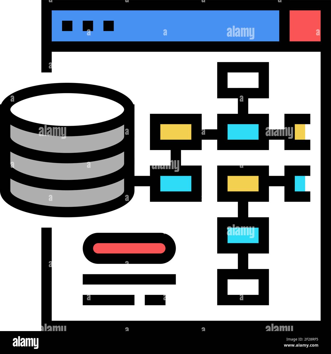 Idea realization digital processing line hi-res stock photography and ...