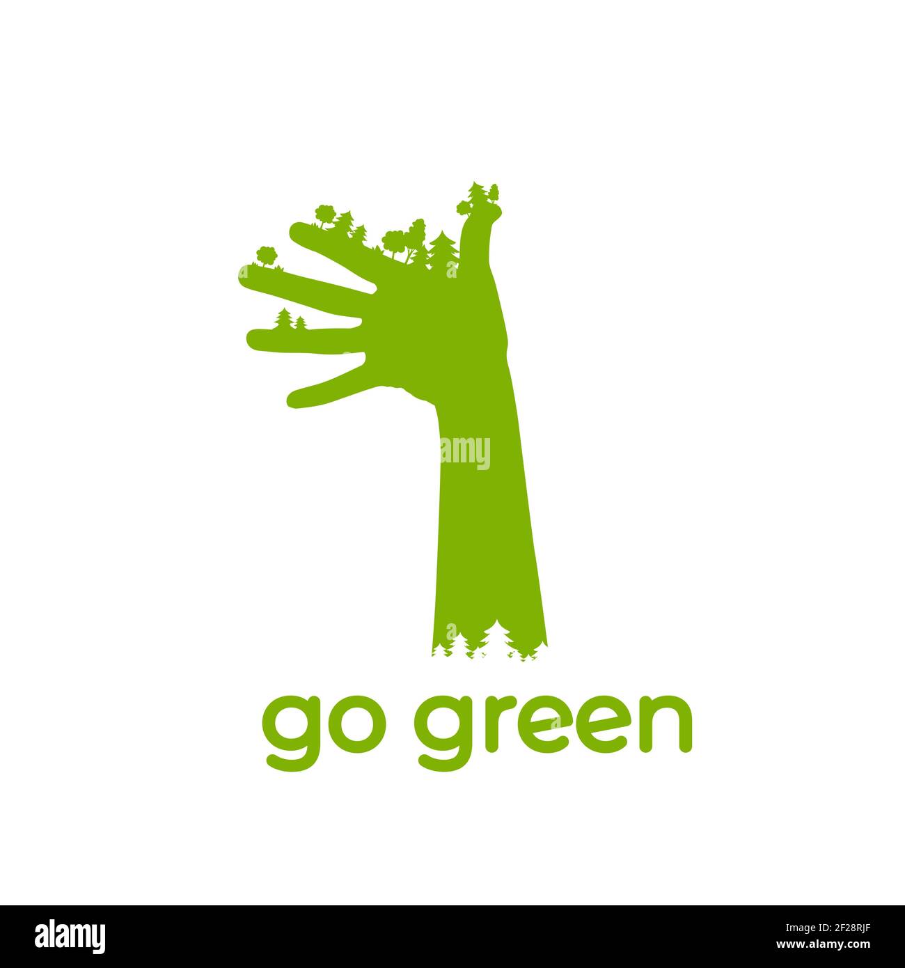 Save trees logo hi-res stock photography and images - Alamy