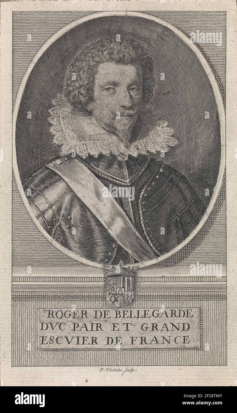 Portrait of the French Duke Roger de Bellegarde Stock Photo - Alamy