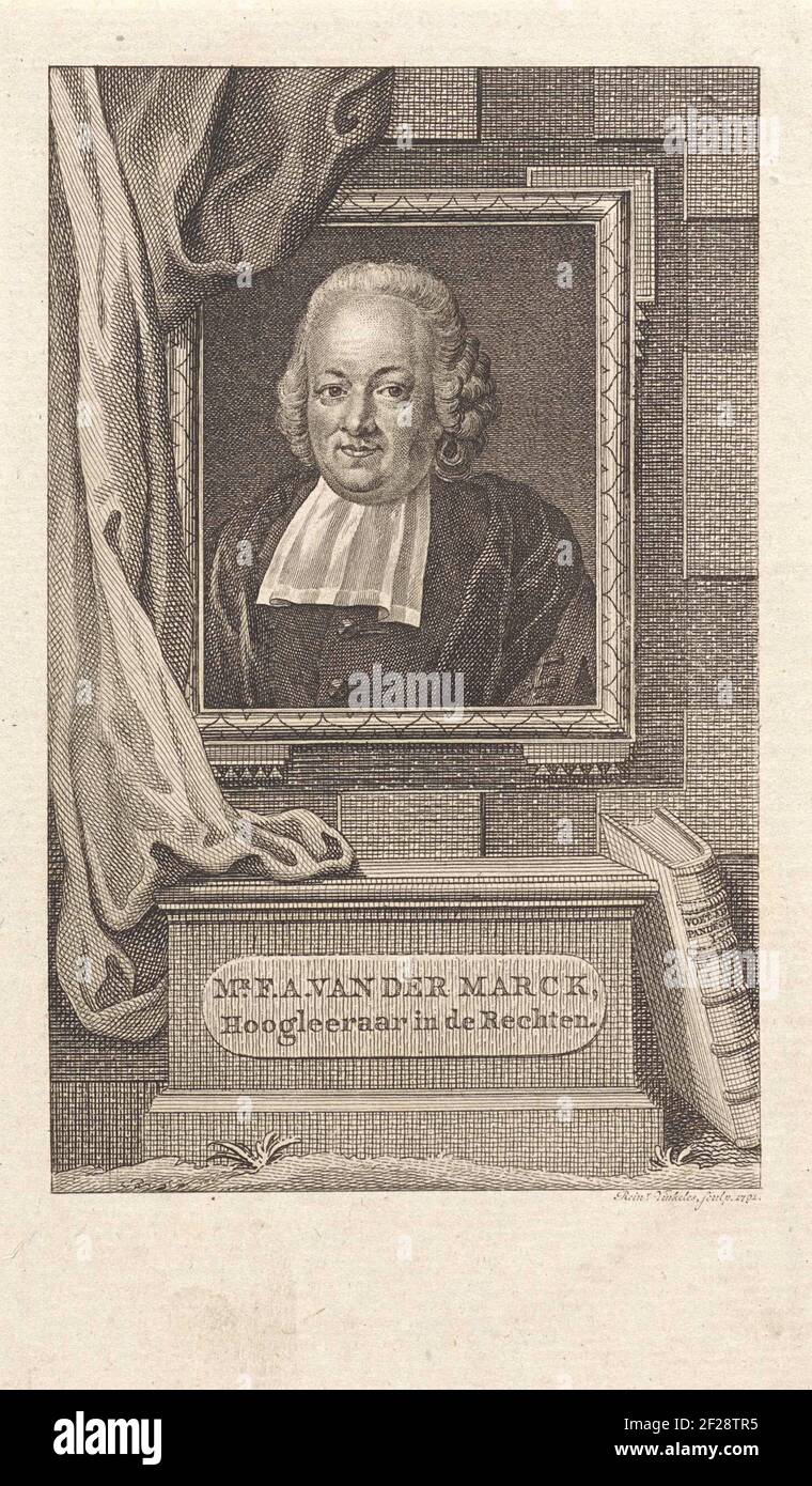 Portrait of Frederik Adolph van der Marck.Portrait of Frederik Adolph ...