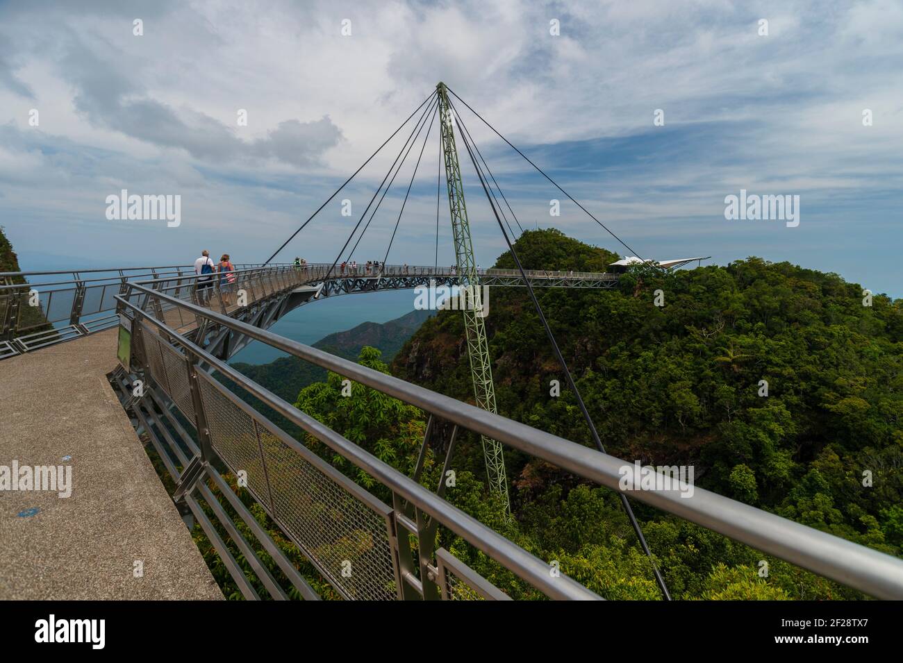 A view of Langkawi sky bridge Stock Photo - Alamy